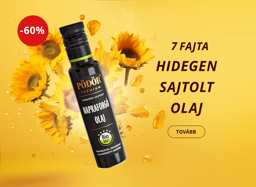 Termékek - Pödör prémium hidegen sajtolt olajok, gyümölcs- és balzsamecetek